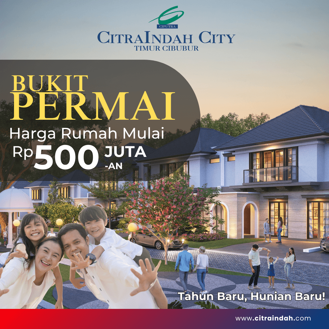 Promo Special! New Cluster Permai Smart Home! - CitraIndah City Jonggol